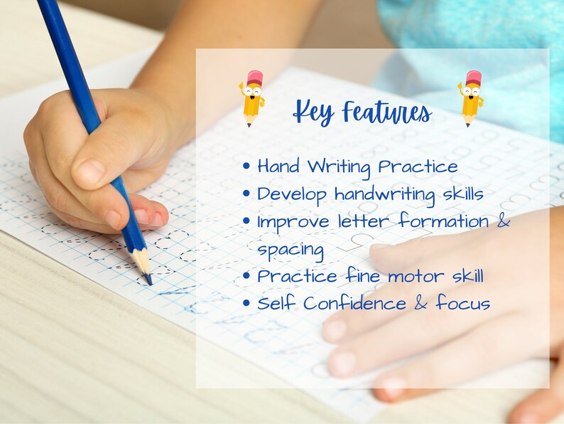 Custom Name Tracing Bundle, Handwriting Practice Sheet, Animal Theme ...