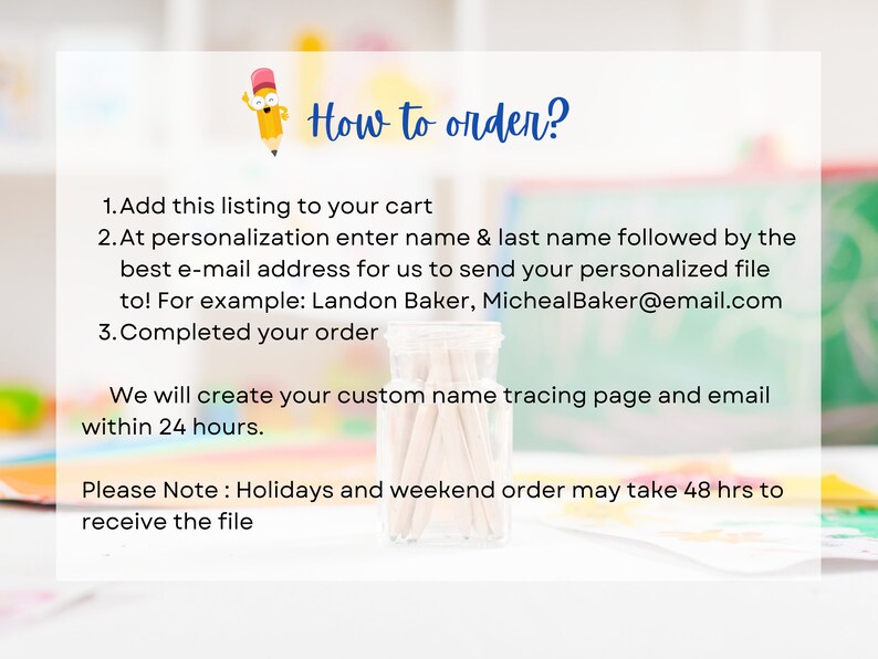 Custom Name Tracing Sheet Handwriting Practice Personalized Name Trace ...