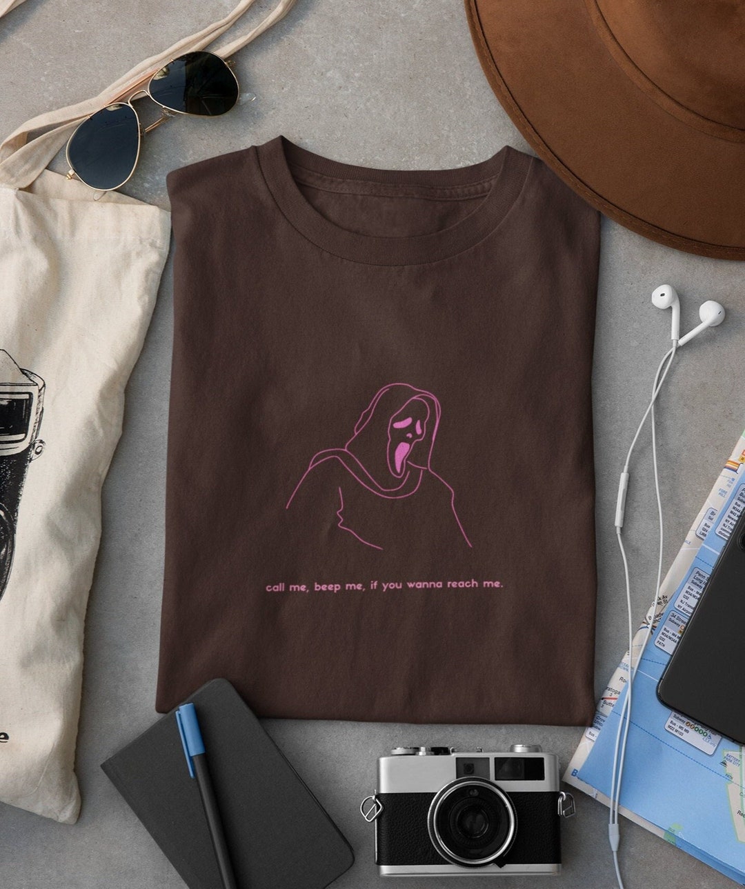 Scream Call Me Shirt Funny Halloween Shirt Horror T-shirt - Etsy