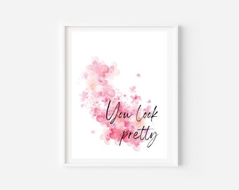 You Look Pretty - Etsy