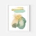 Green and Gold Agate Design | Printable Wall Art | Digital Download ...