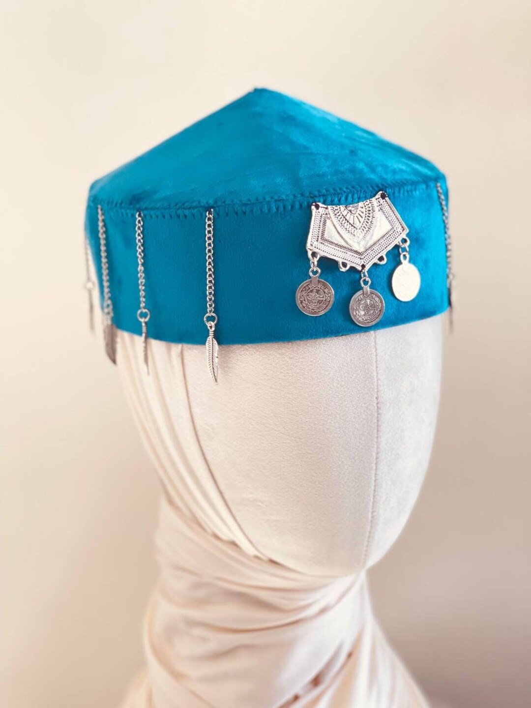 Taqiyah, Topu, Central Asian Traditional Headwear, Turkish, Kyrgyz ...