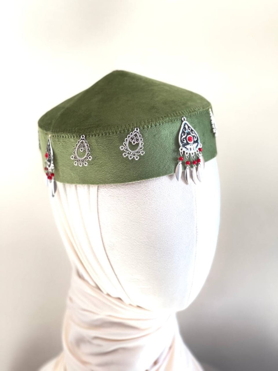 Taqiyah, Topu, Central Asian Traditional Headwear, Turkish, Kyrgyz ...