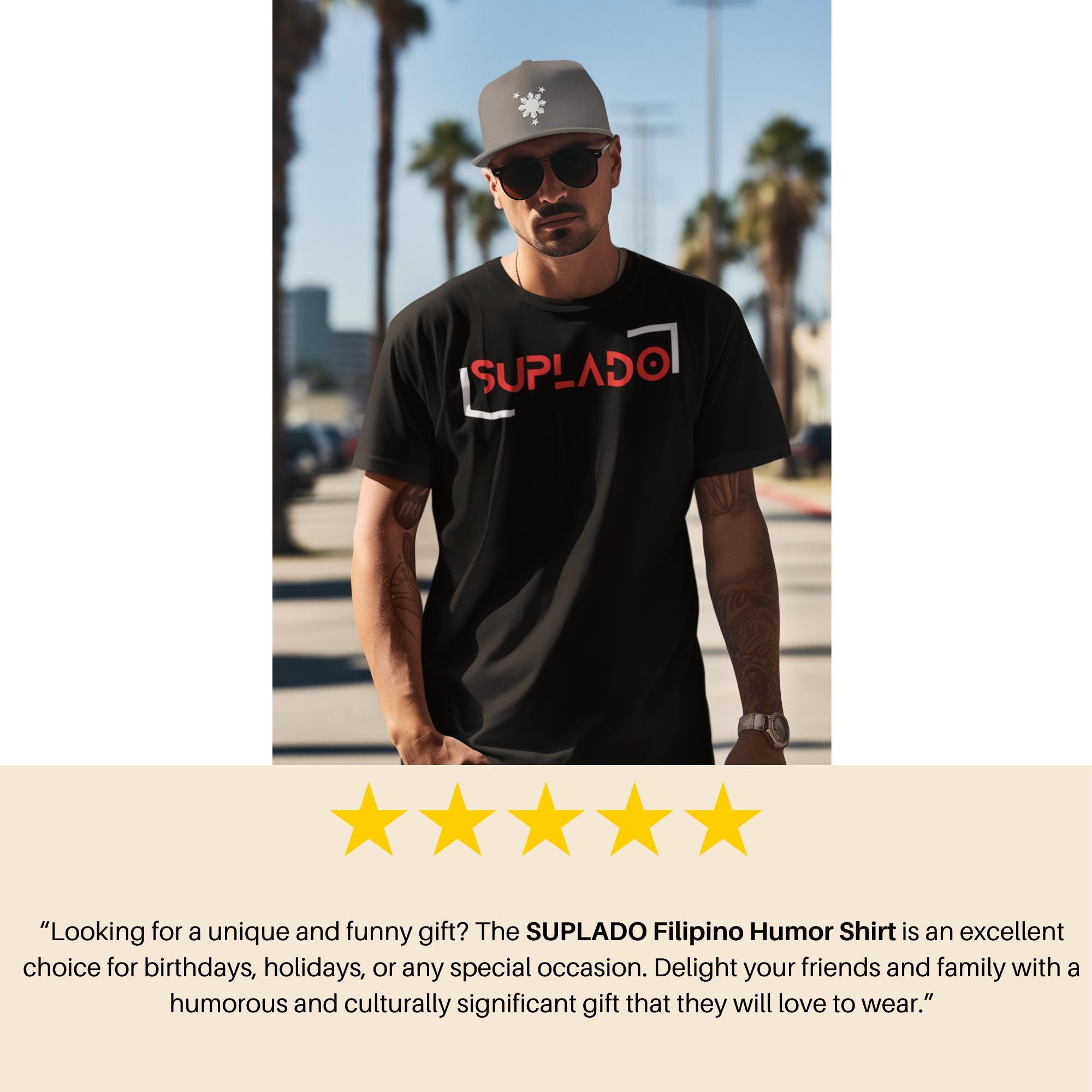 SUPLADO Filipino Humor Shirt Funny Filipino Humor Tee Funny Filipino T ...