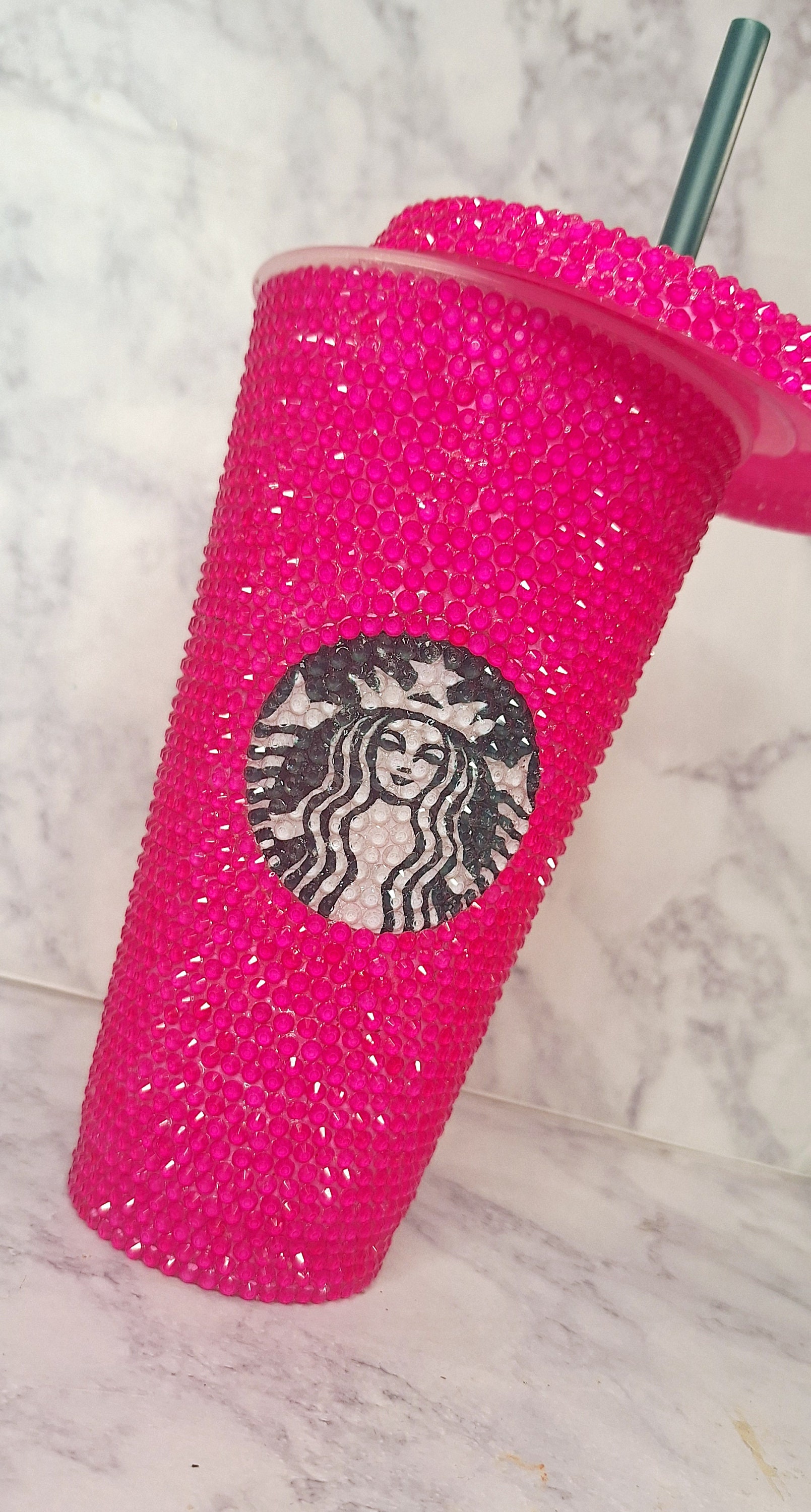 Pink Starbucks Cold Cup - Etsy