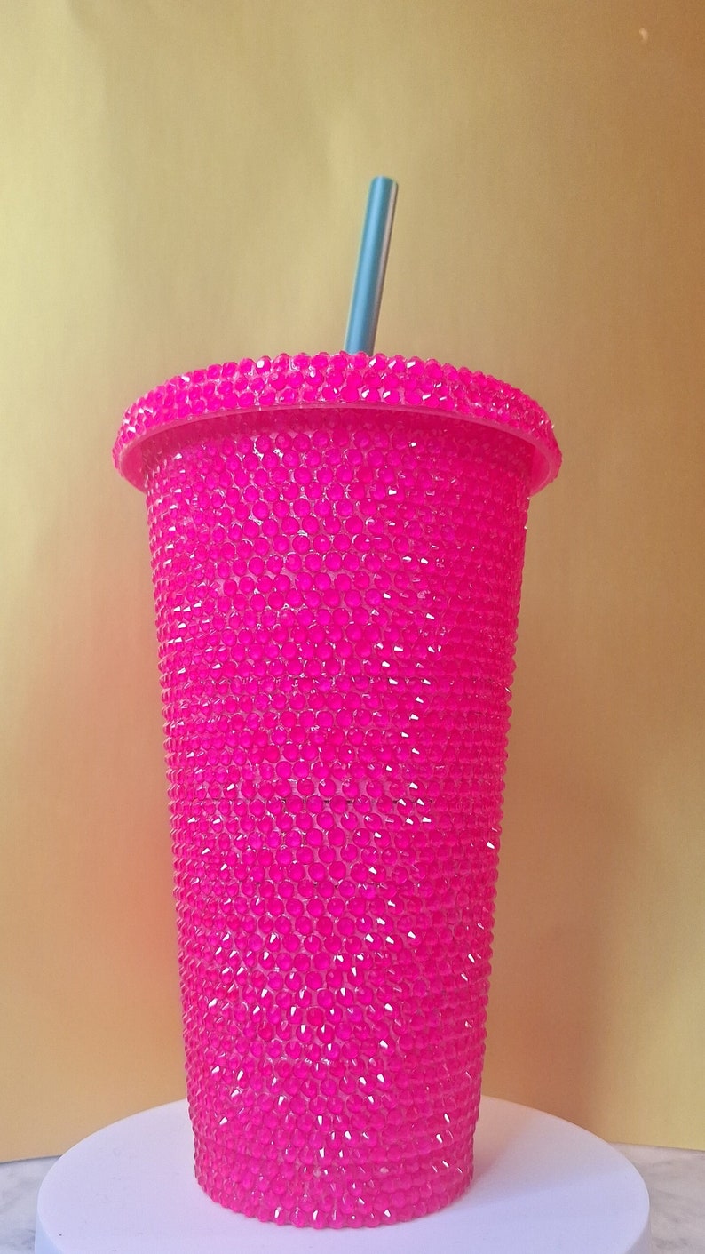 NEW Rhinestone Pink Starbucks Cold Cup - Etsy