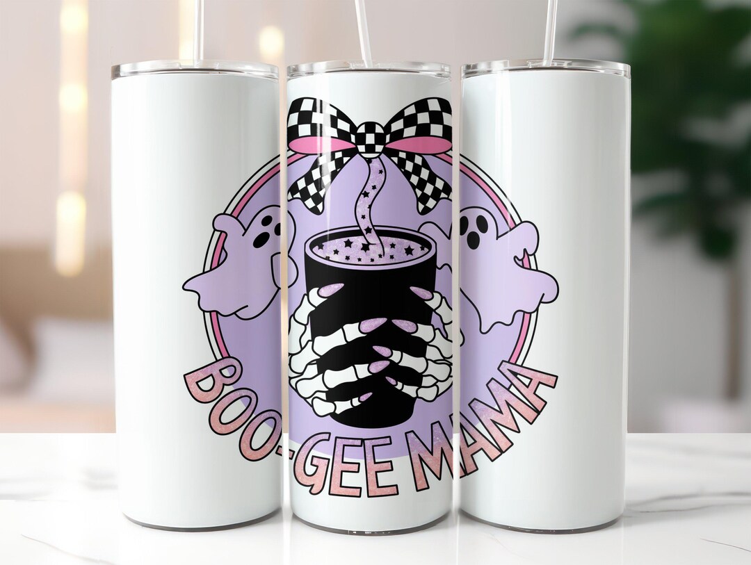 Black Coquette Bow Skeleton Tumbler Boo-gee Png, Halloween Skull Design ...