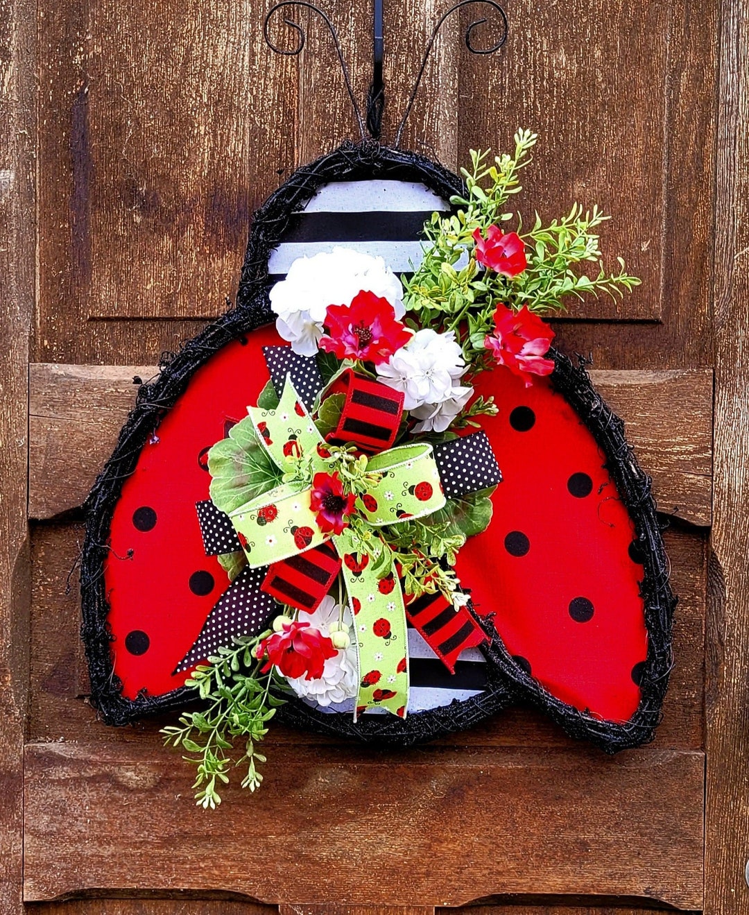 Ladybug Door Hanger Summer Decor Ladybug Decor Ladybug for - Etsy
