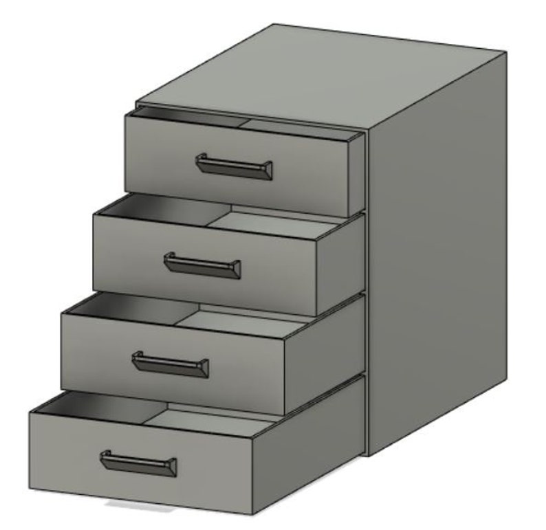 Storage Drawers STL - Digital Download - Etsy