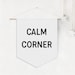 Calm Corner Pennant, Classroom Decor, Playroom Sign, Homeschool Room ...