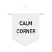 Calm Corner Pennant, Classroom Decor, Playroom Sign, Homeschool Room ...