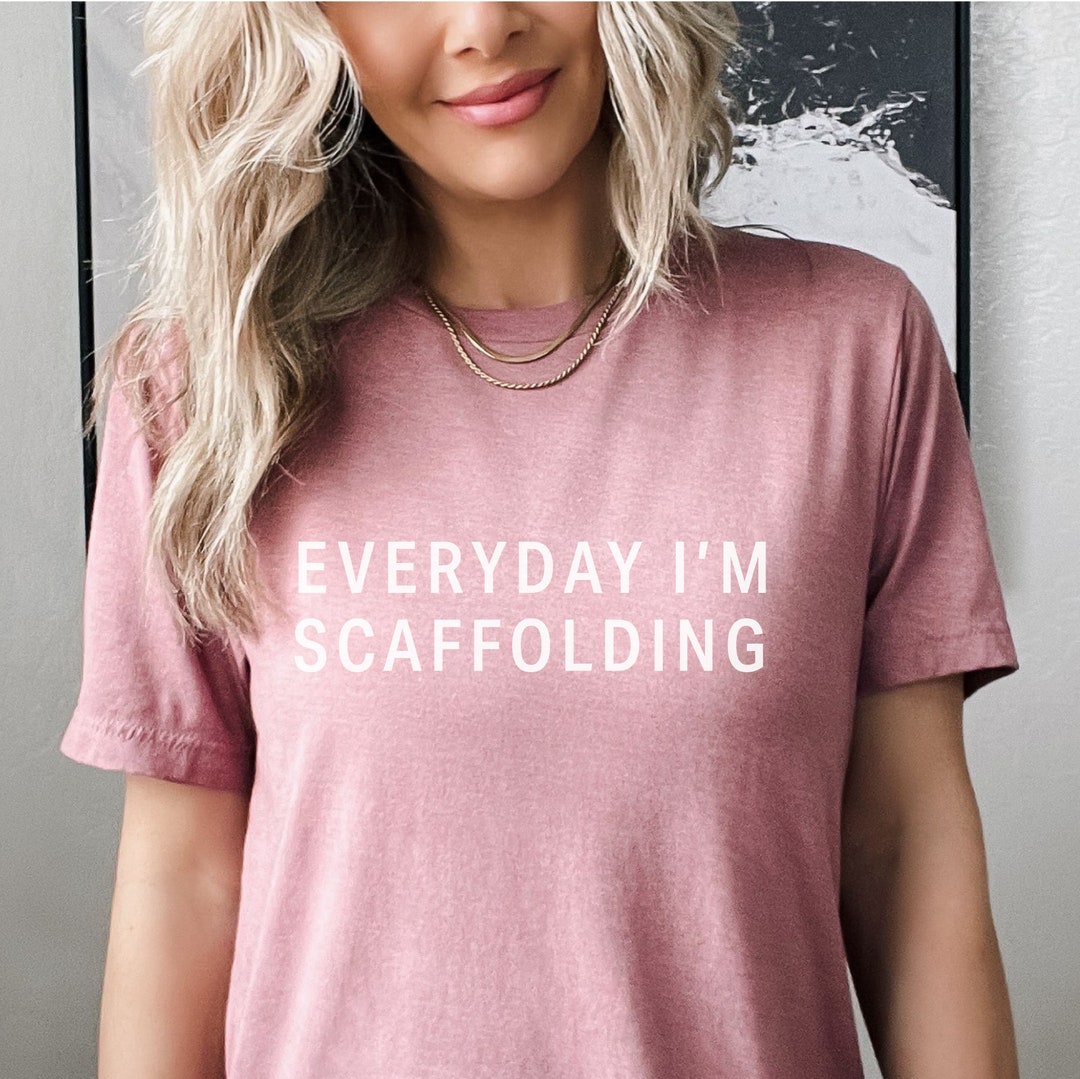 Teacher Scaffolding Shirt, Teacher Shirt, Teacher Tee, Teacher Gift ...