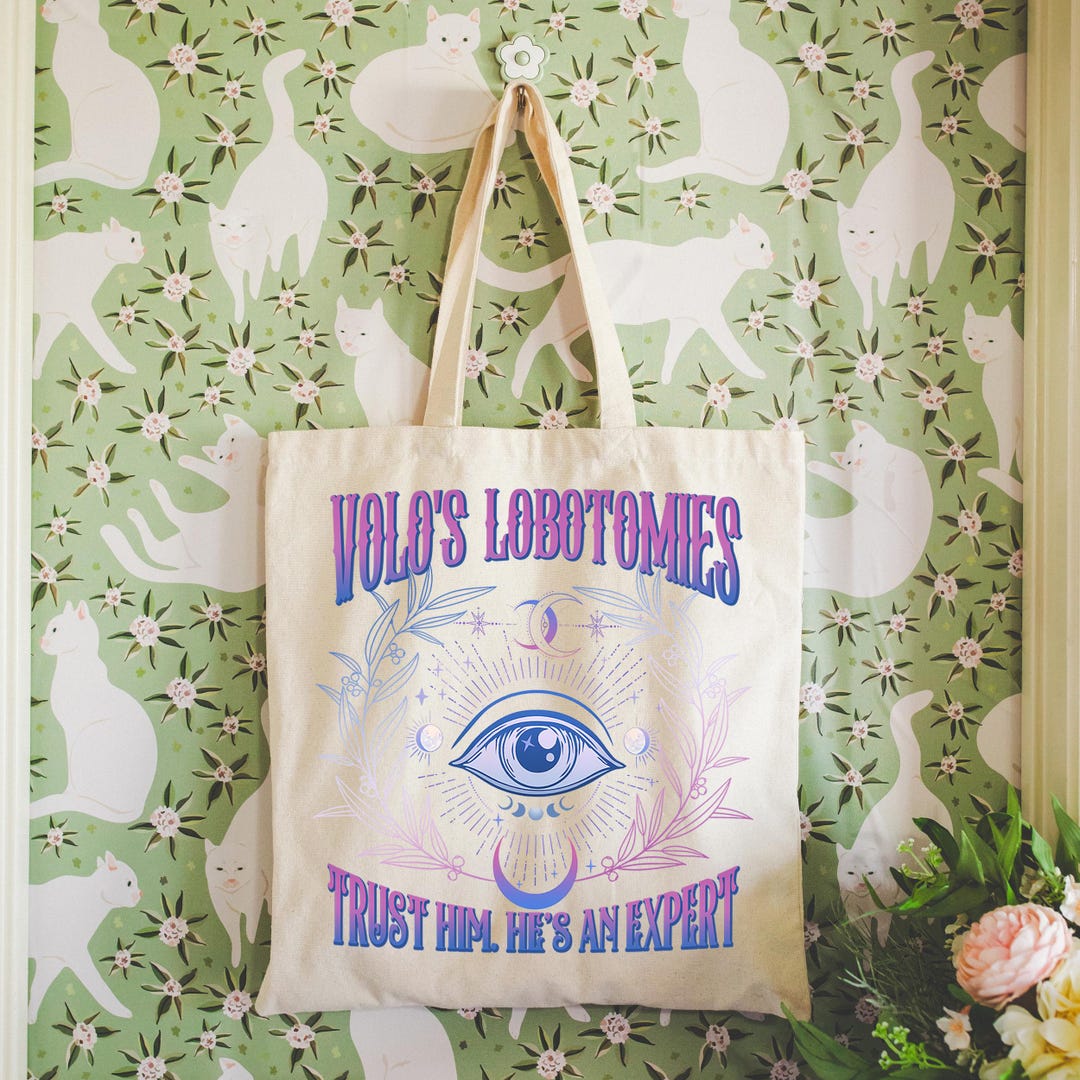 Volos Lobotomies High Elf Gaming Celestial Astarion BG3 Cotton Canvas ...