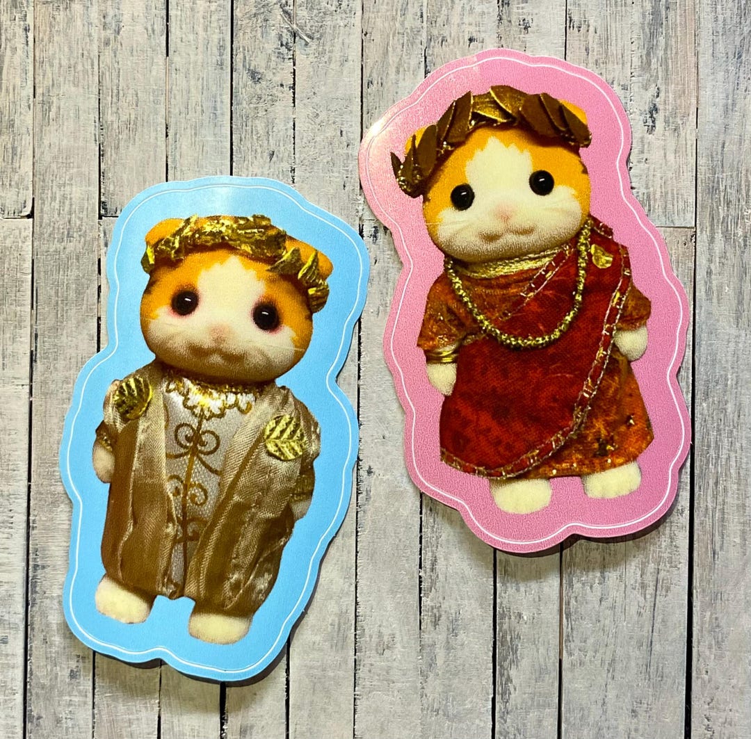 Sylvanian Emperors Stickers - Etsy