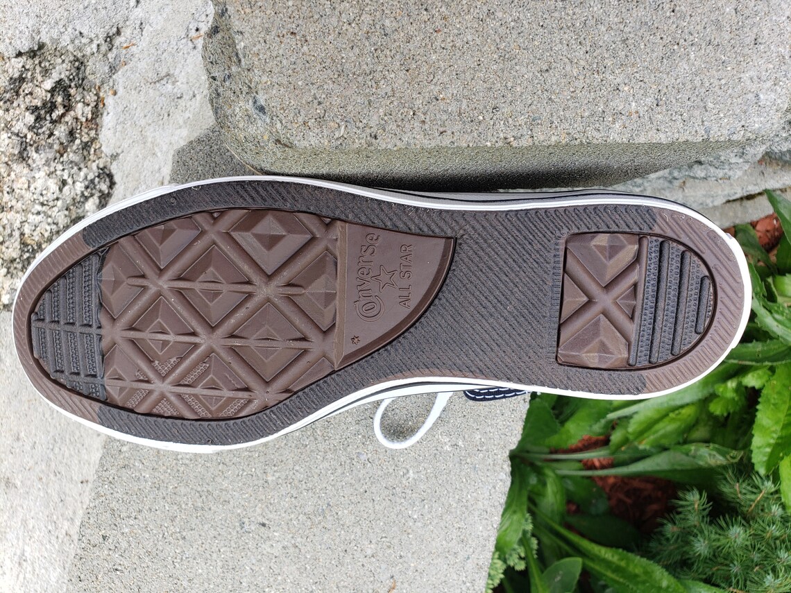 Embroidered Converse High-tops - Etsy