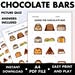 Chocolate Bars Picture Quiz • Guess Chocolates Pub Quiz Picture Round ...