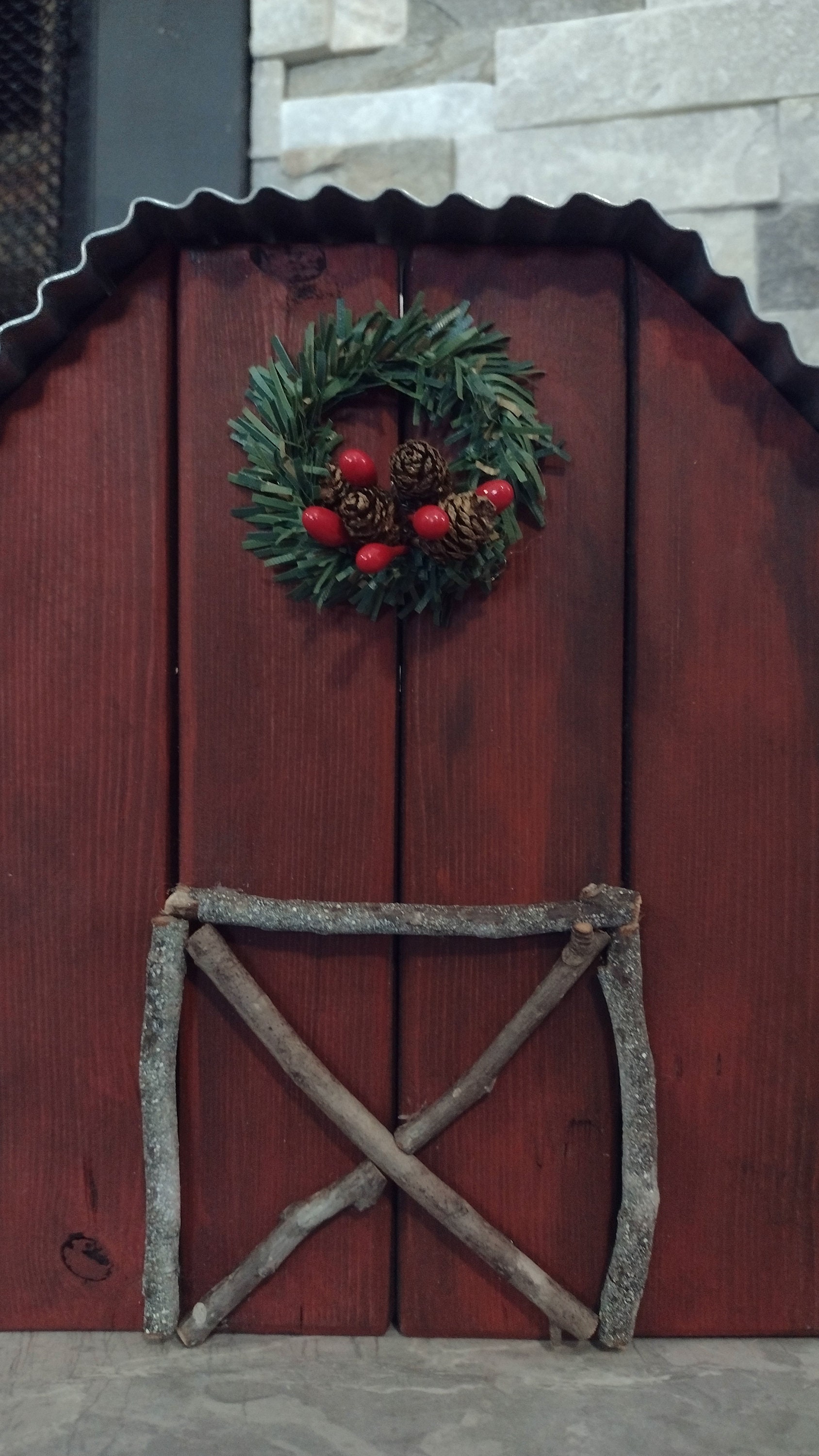 Rustic Christmas Decor, Farmhouse Christmas, Rustic Barn, Christmas ...