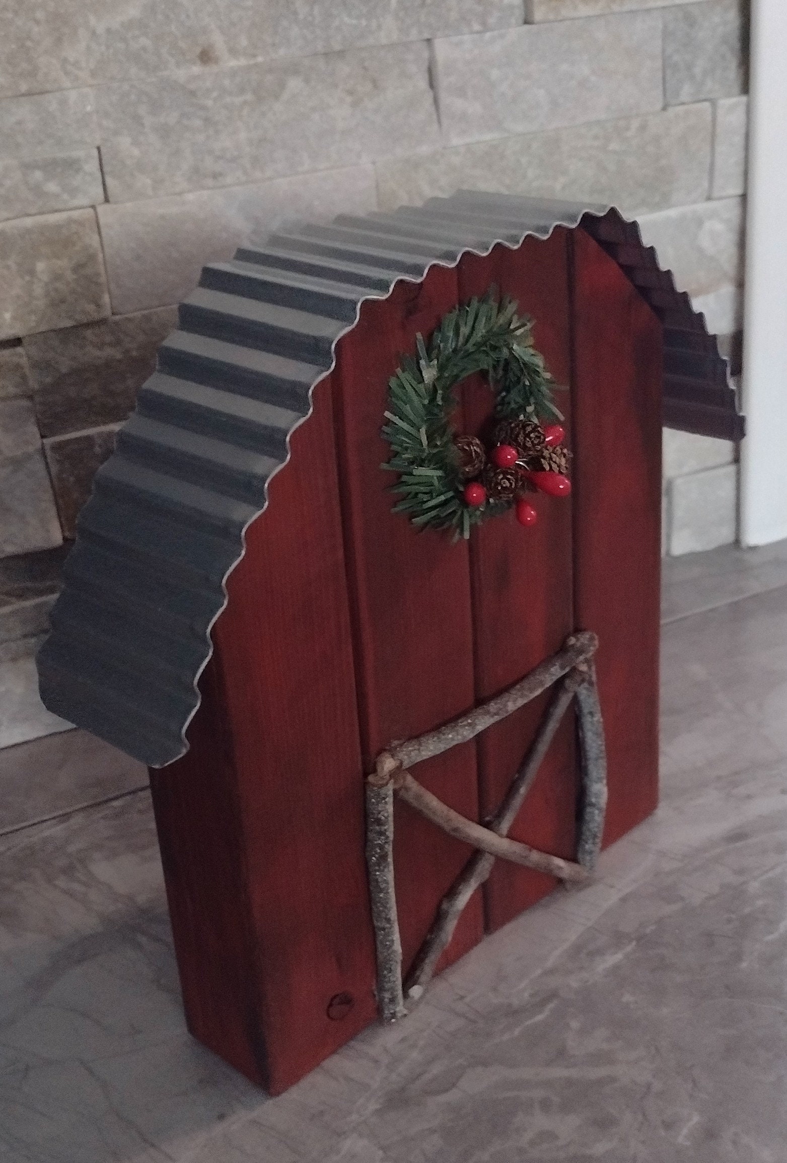 Rustic Christmas Decor, Farmhouse Christmas, Rustic Barn, Christmas ...