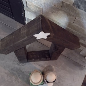 Rustic Nativity Set, Wood Nativity, Country Christmas, Rustic Christmas ...