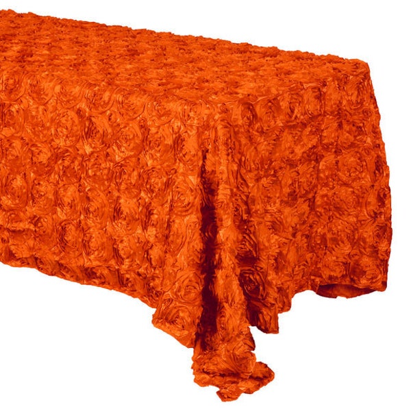 Orange Tablecloth - Etsy