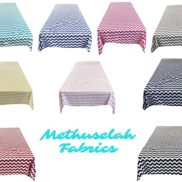 Chevron Tablecloth - Etsy