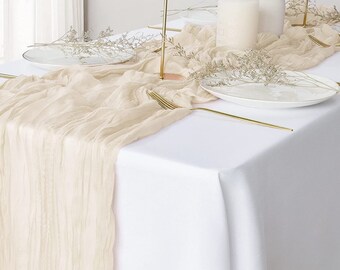 Wedding Table Runner, Gauze Party Runner,table Path, Fall Table Runner ...