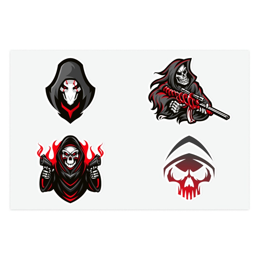 Reaper Swag II Sticker Sheets - Etsy