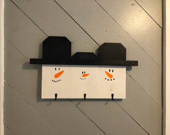 Snowman Stocking Hanger - Etsy