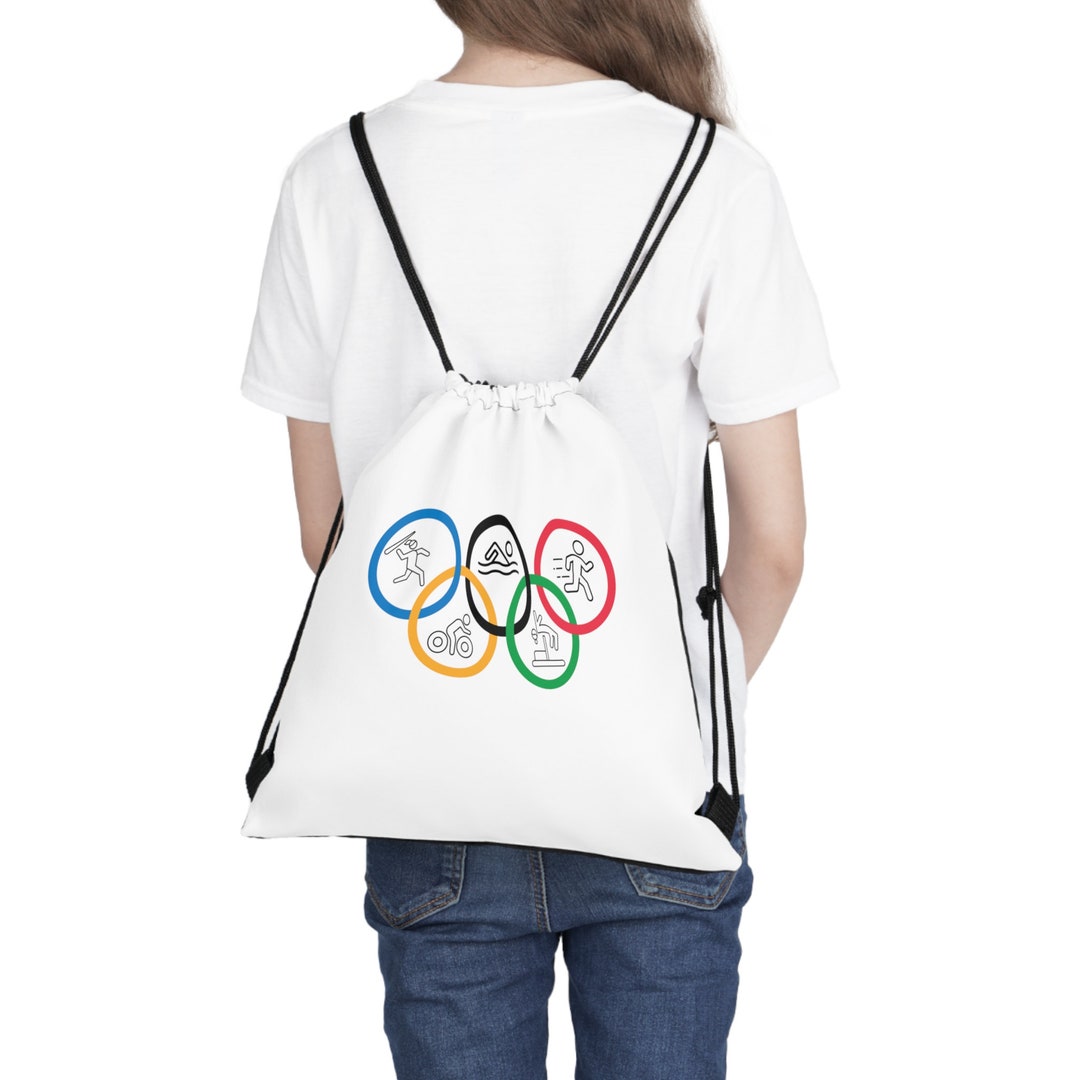 Paris 2024 Olympics Rings and Events Outdoor Drawstring Bag - Etsy