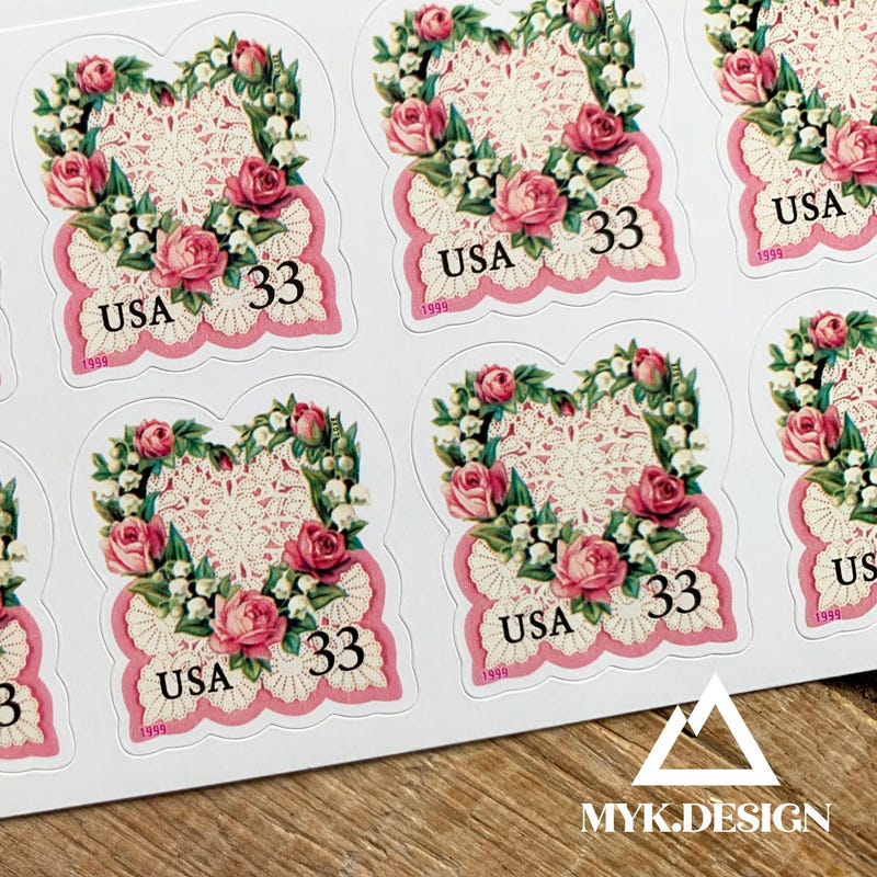 33 Cent Stamps - Etsy