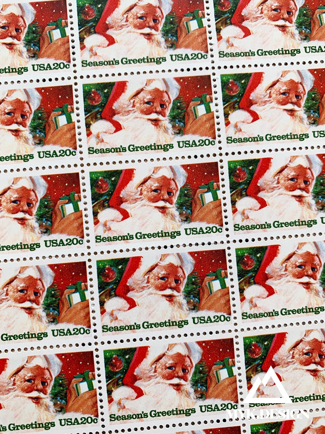 Christmas Santa Claus | 1983 | Vintage US Postage Stamps | Face Value ...