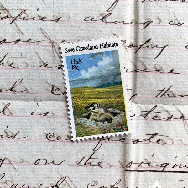 Wildlife Postage 18 Cents - Etsy