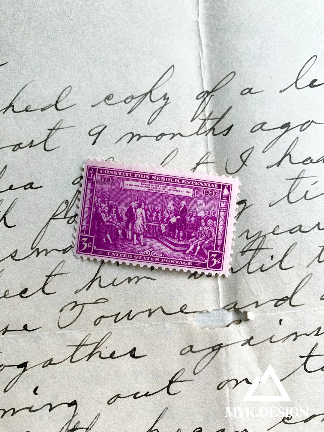 Constitution 150th Anniversary | 1937 | Vintage US Postage Stamps ...