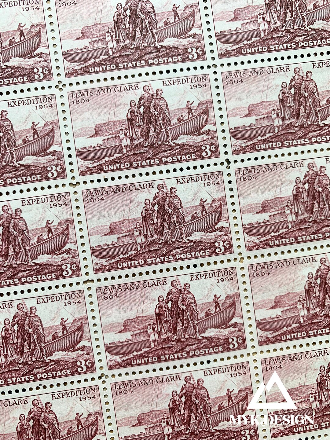 Lewis and Clark Expedition | 1954 | Vintage US Postage Stamps | Face ...