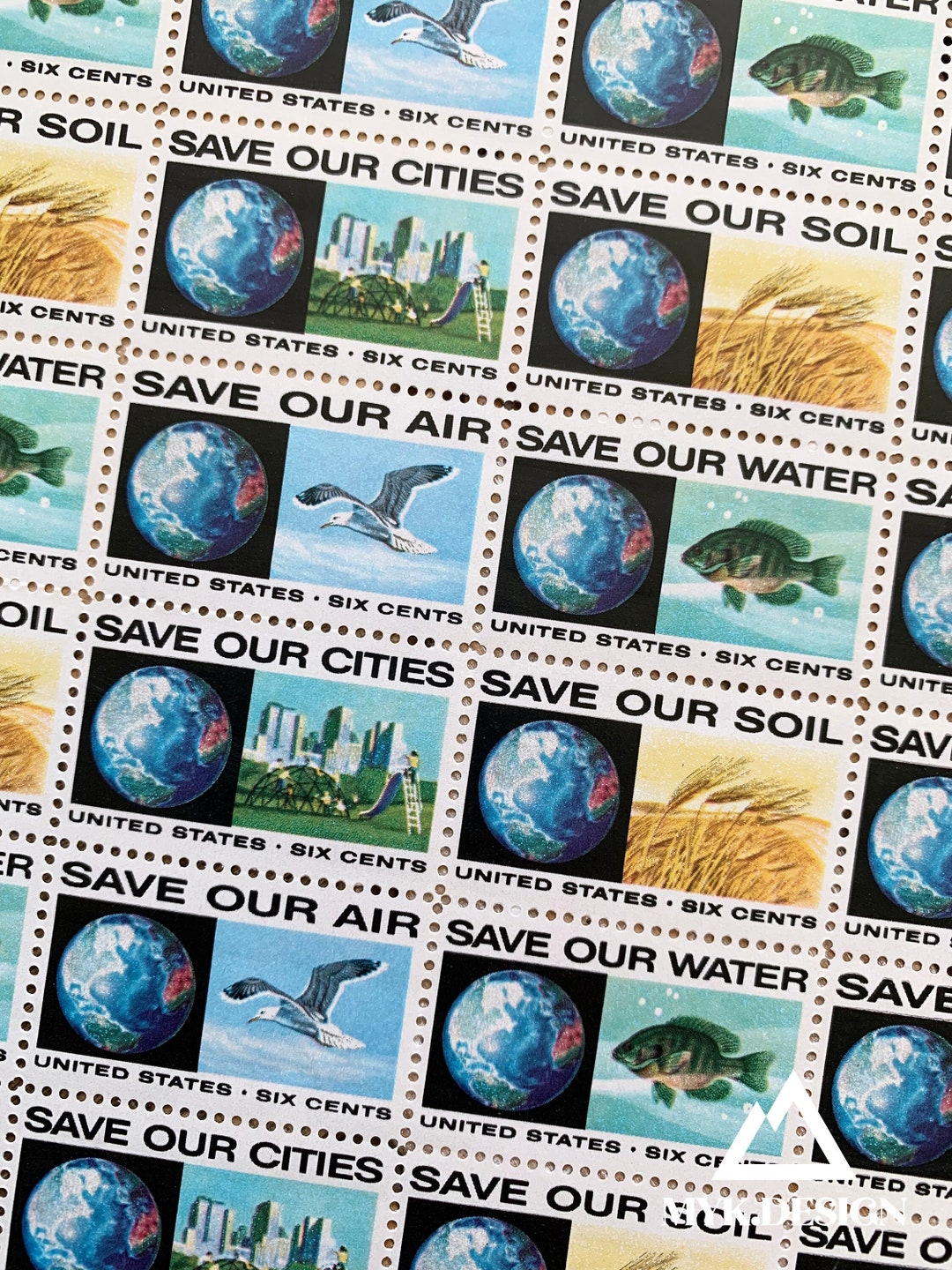Environment, Climate, Anti-pollution | 1970 | Vintage US Postage Stamps ...