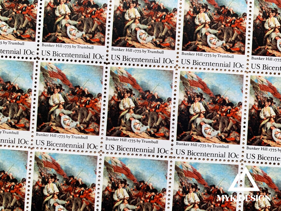 Battle of Bunker Hill | 1975 | Vintage US Postage Stamps | Face Value ...