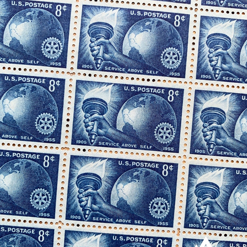 Rotary Stamp - Etsy