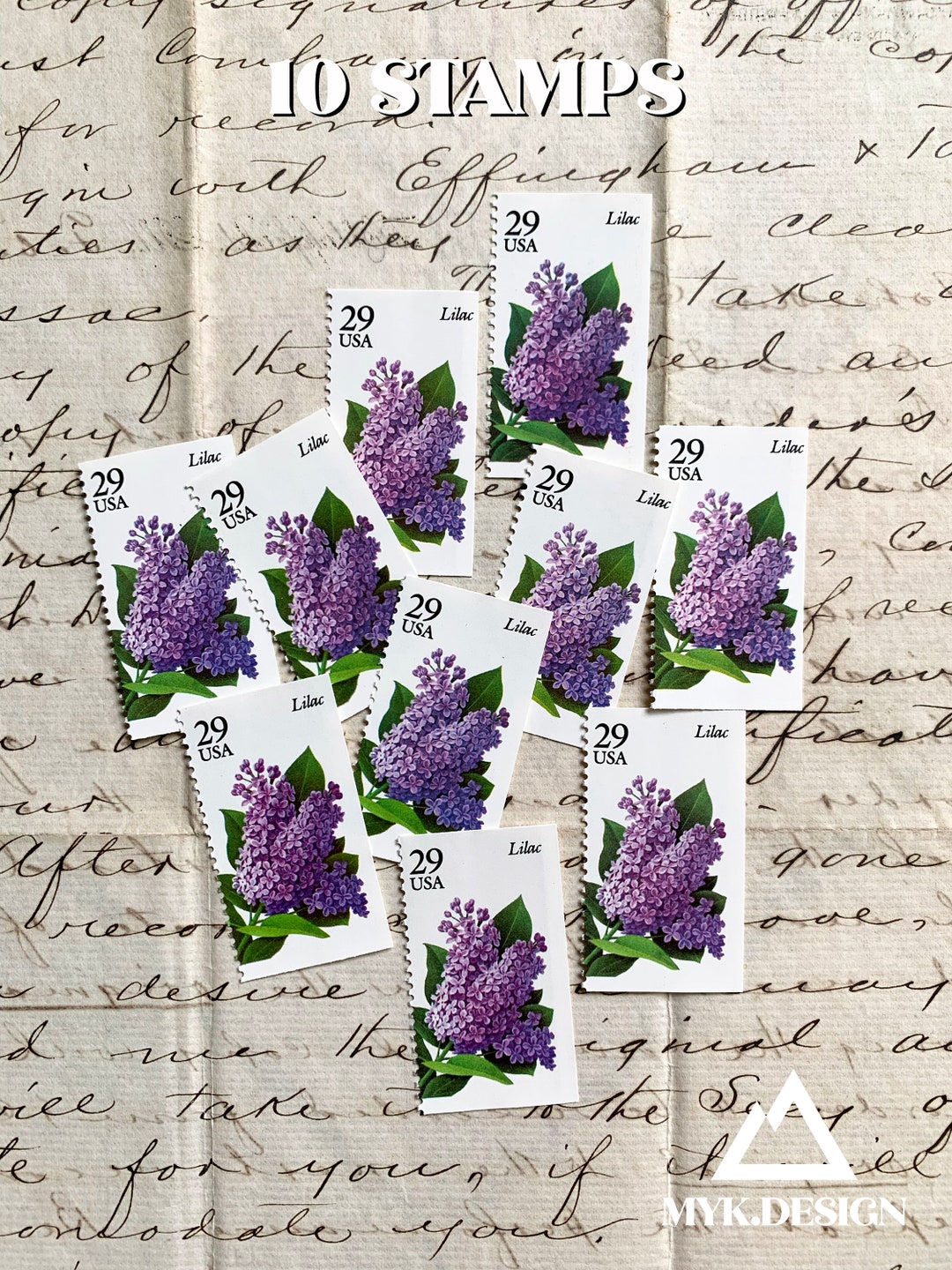 Lilac | 1993 | Vintage US Postage Stamps | Face Value 29 Cents | Scott ...