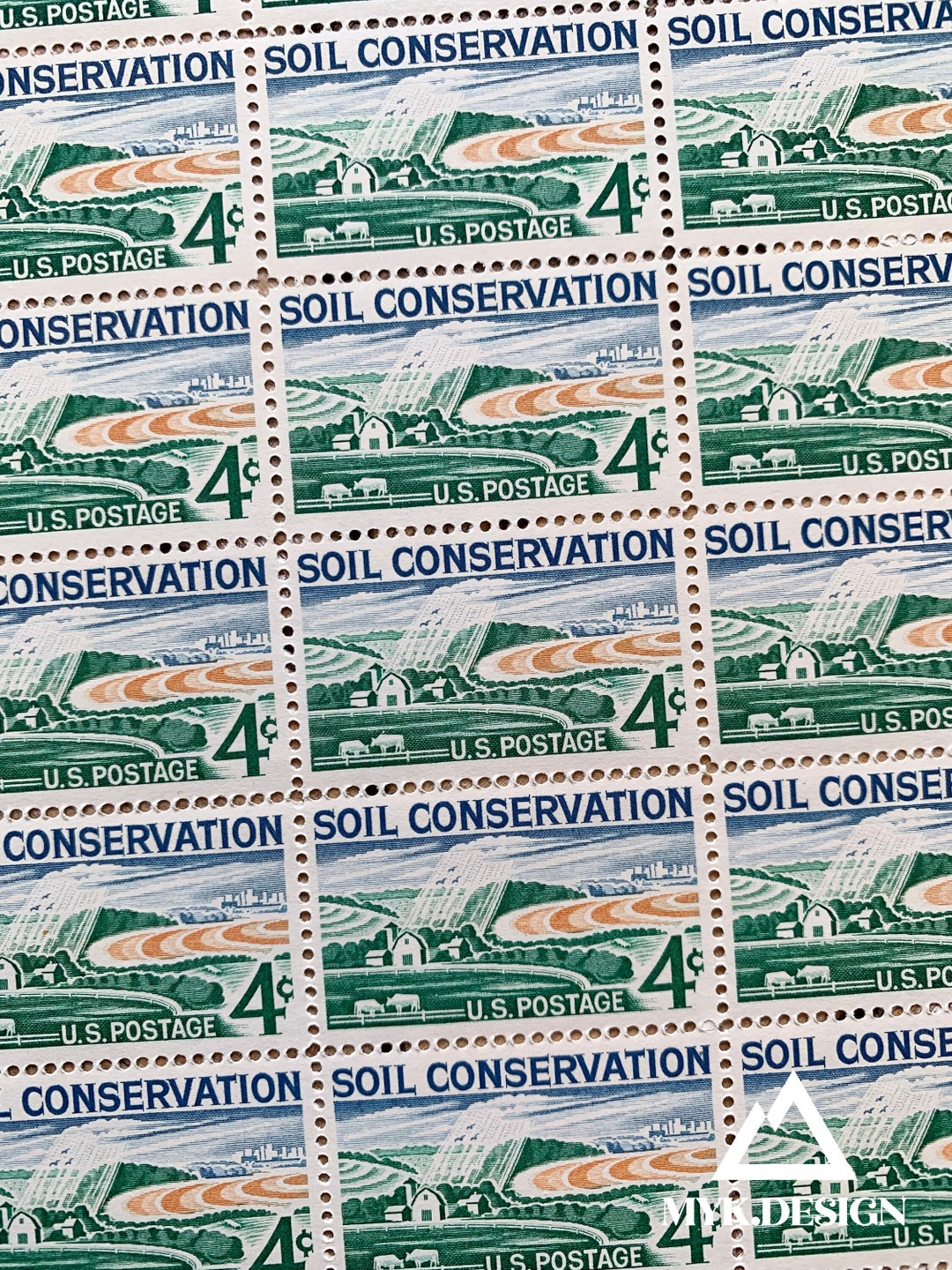 Soil Conservation | 1959 | Vintage US Postage Stamps | Face Value 4 ...