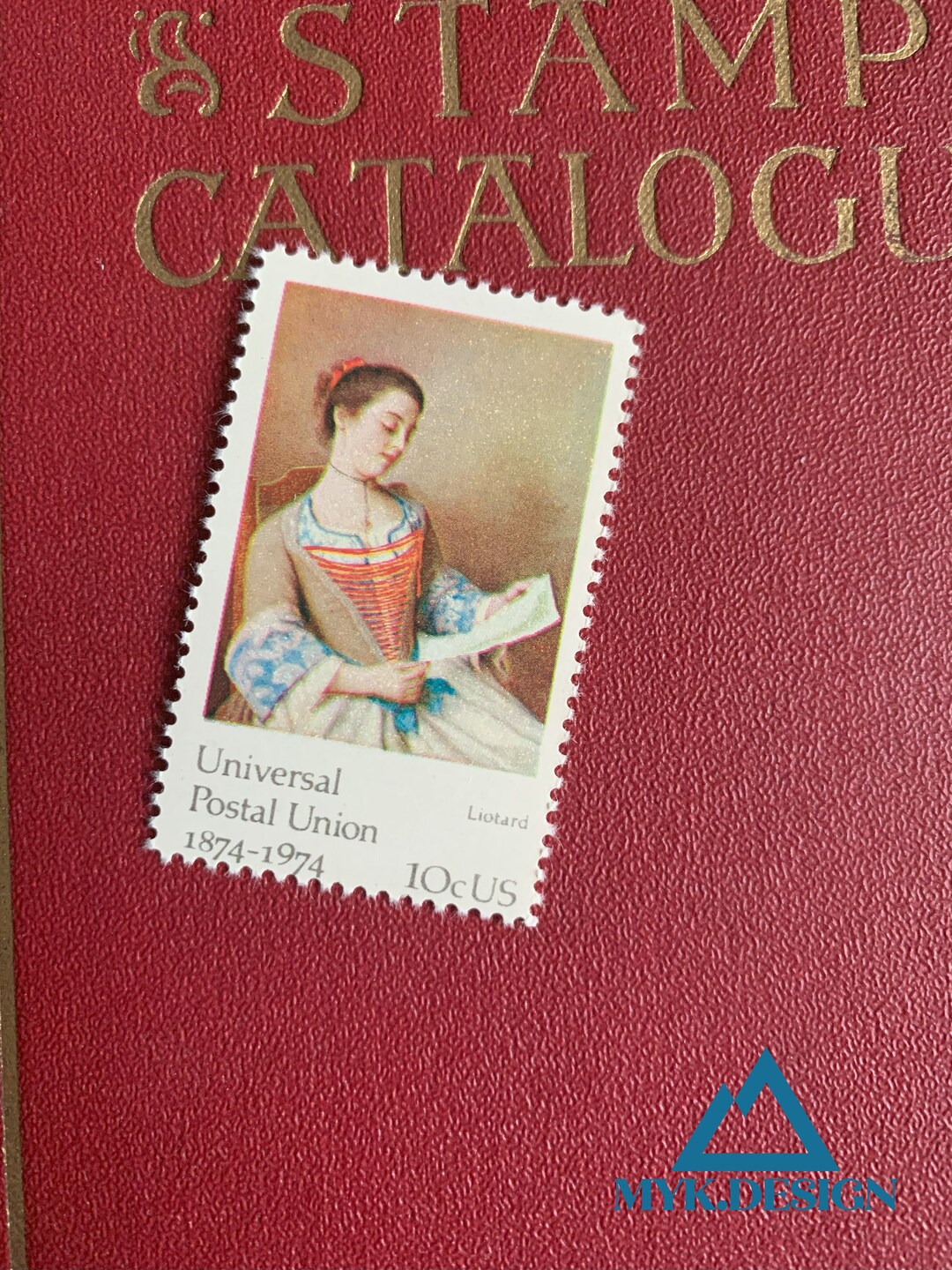 The Lovely Reader: J E Liotard | 1974 | Vintage US Postage Stamps ...