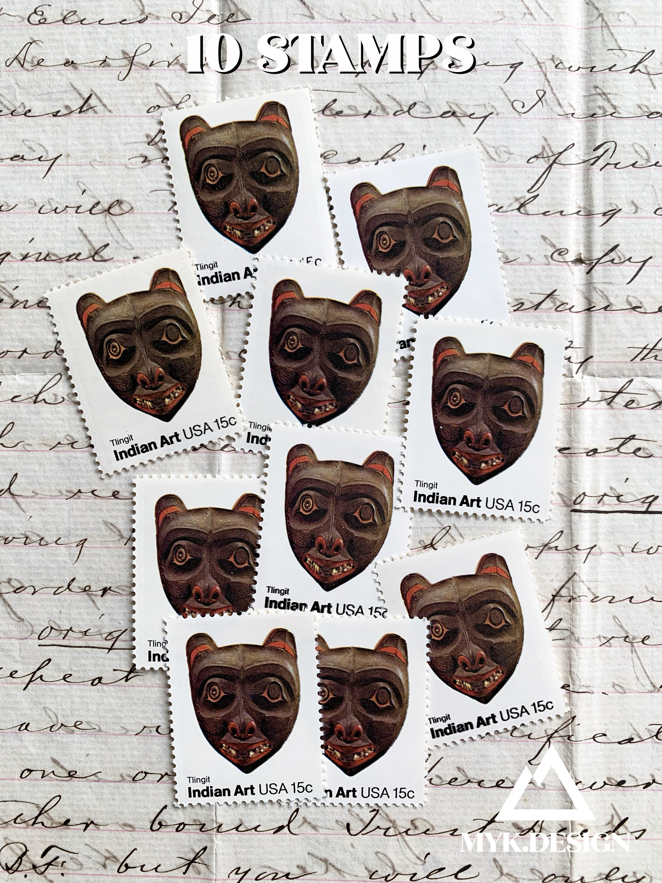Pacific Northwest Indian Masks | 1980 | Vintage US Postage Stamps ...