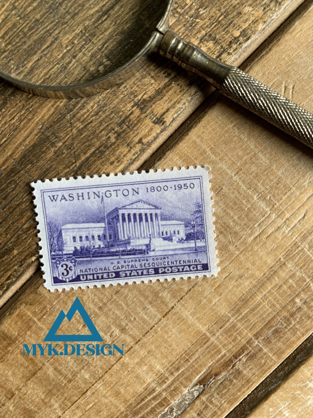 Supreme Court 1950 Vintage US Postage Stamps Face Value - Etsy