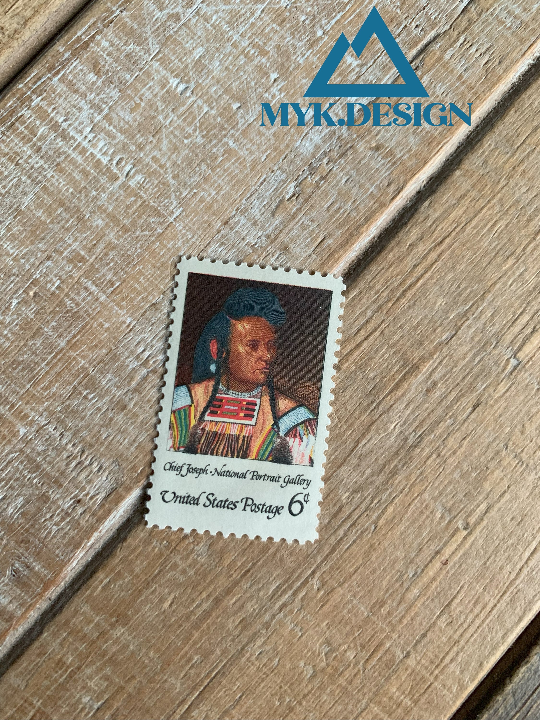 Chief Joseph | 1968 | Vintage US Postage Stamps | Face Value 6 Cents ...