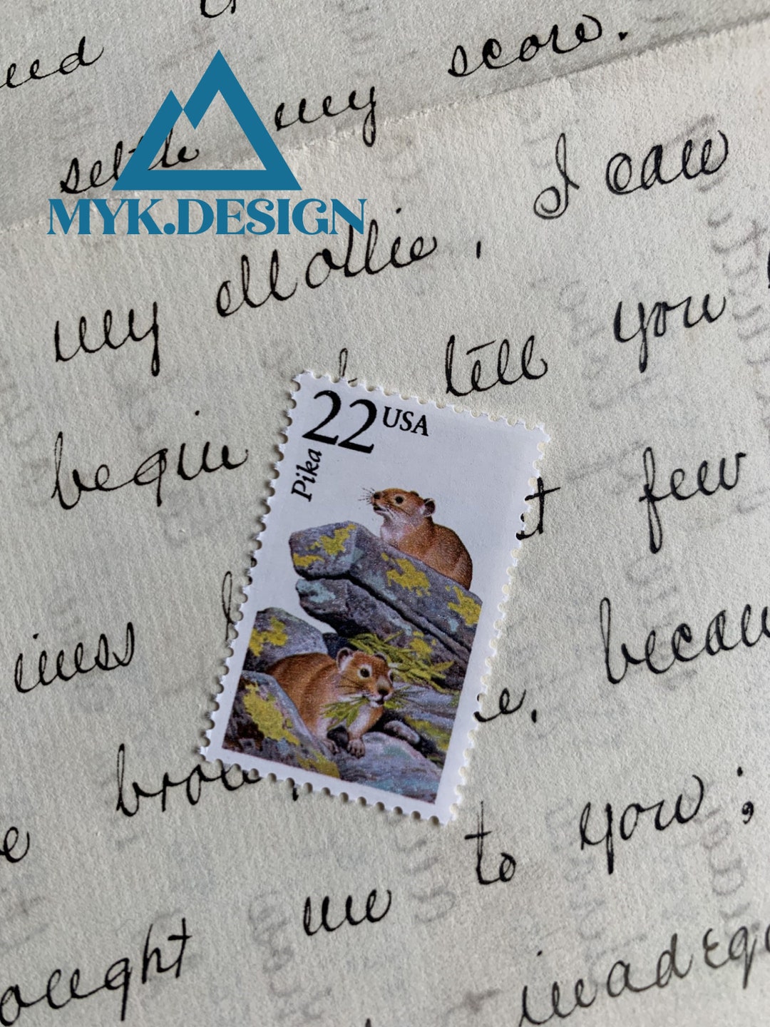 Pika | 1987 | Vintage US Postage Stamps | Face Value 22 Cents | Scott ...