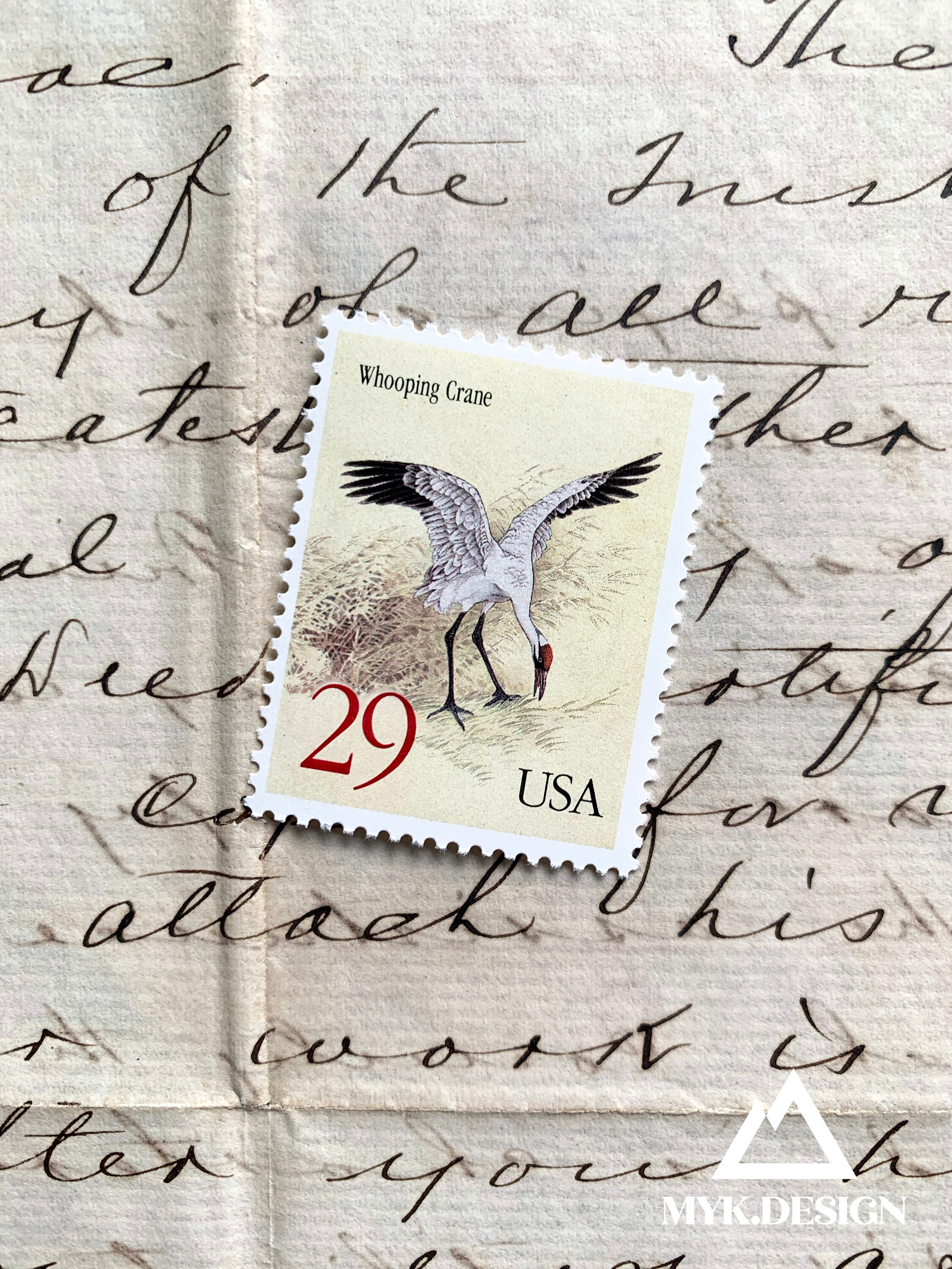 Cranes | 1994 | Vintage US Postage Stamps | Face Value 29 Cents | Scott ...