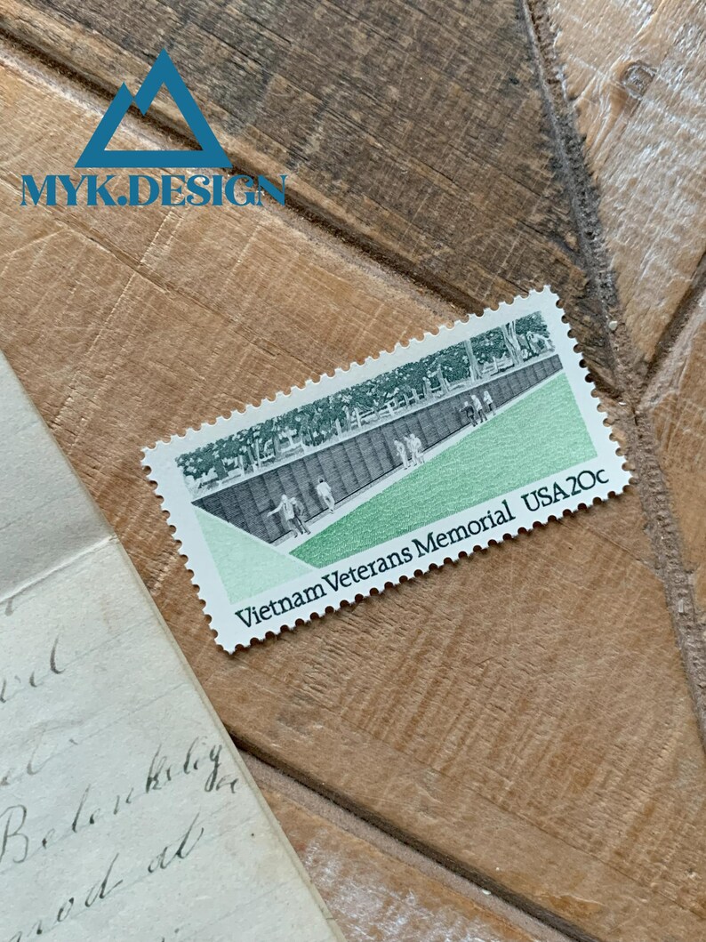 Vietnam Veterans Memorial | 1984 | Vintage US Postage Stamps | Face ...