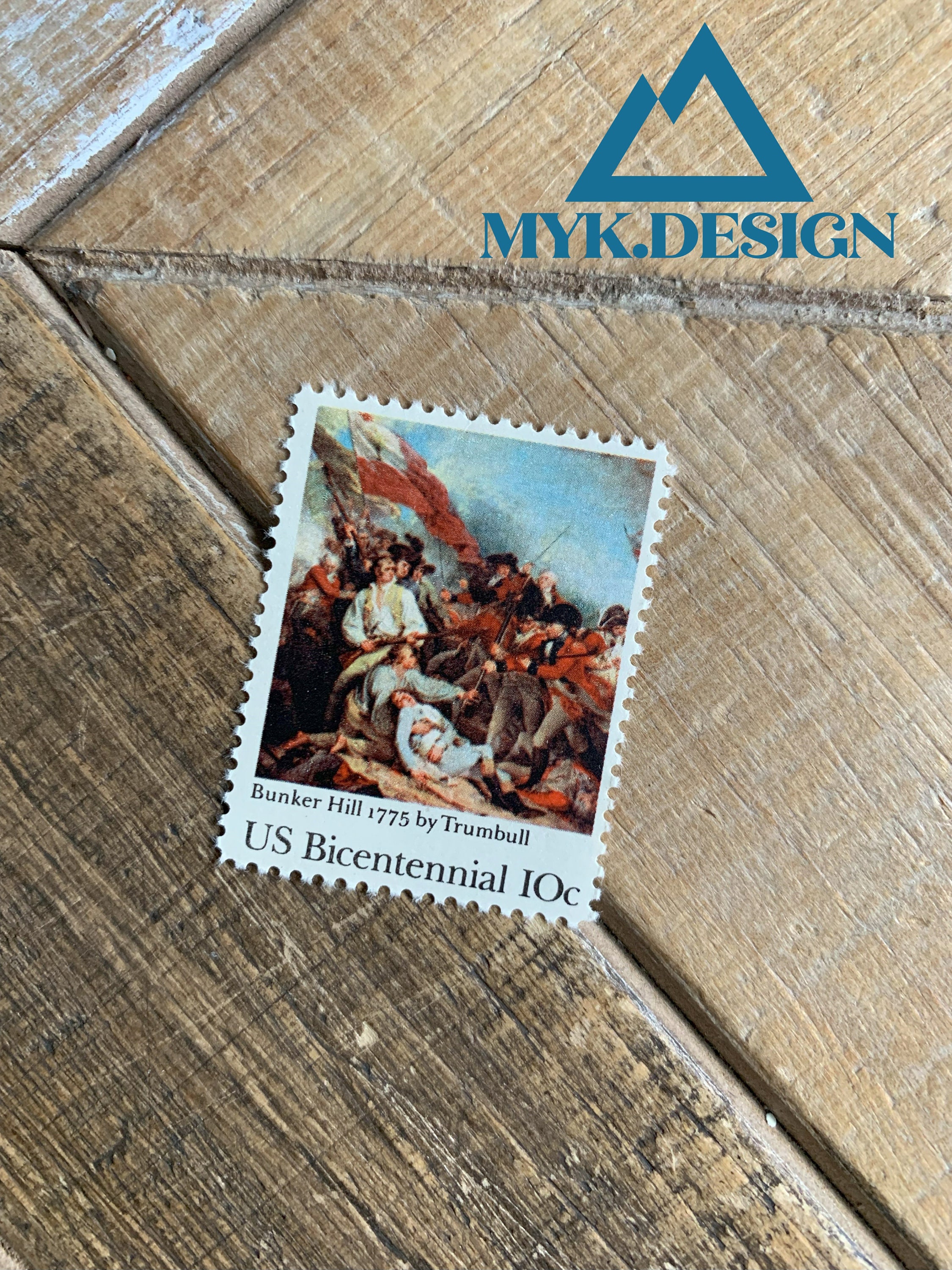 Battle of Bunker Hill 1975 Vintage US Postage Stamps Face Value 10 ...