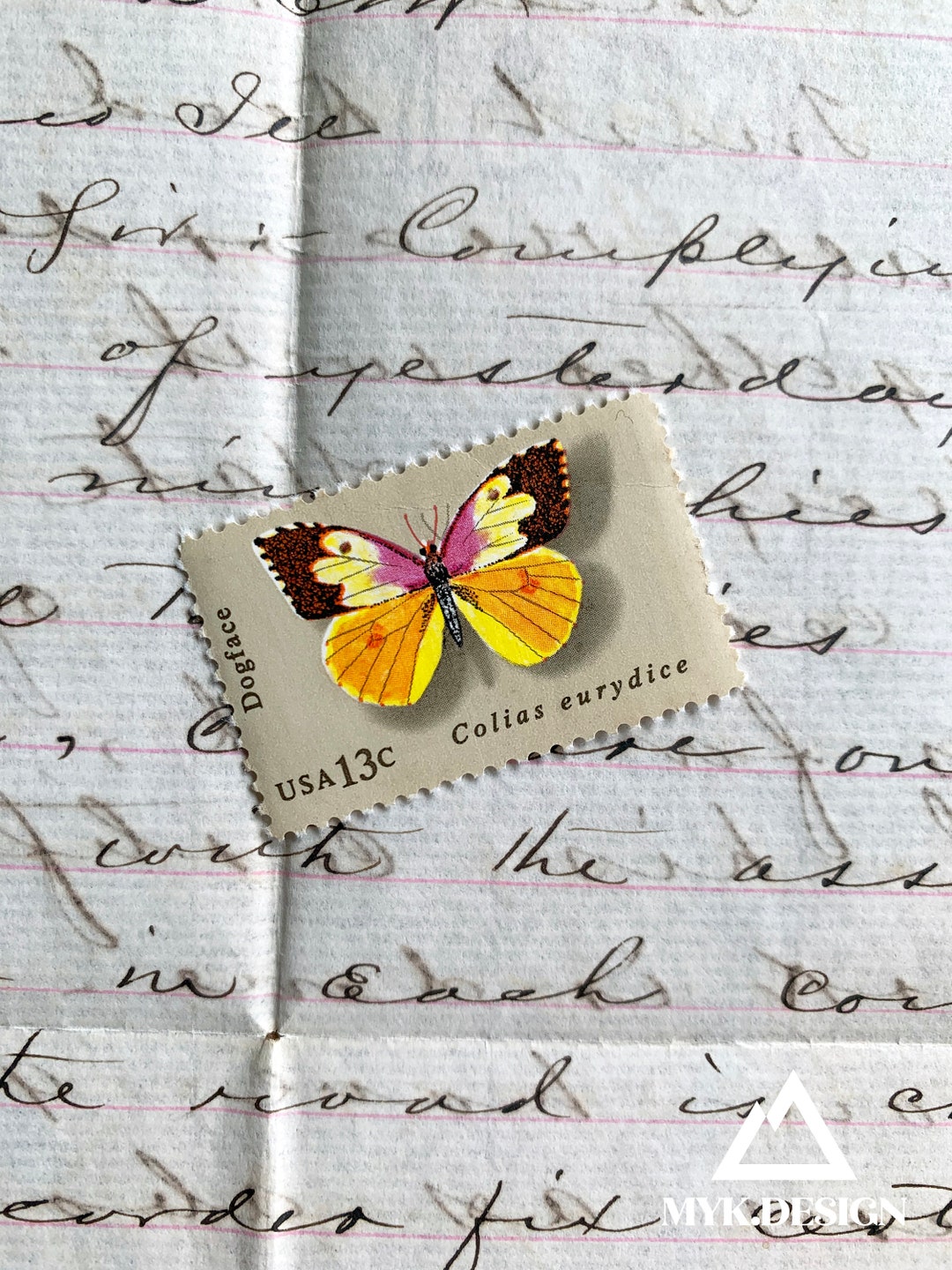 Butterfly | 1977 | Vintage US Postage Stamps | Face Value 13 Cents ...