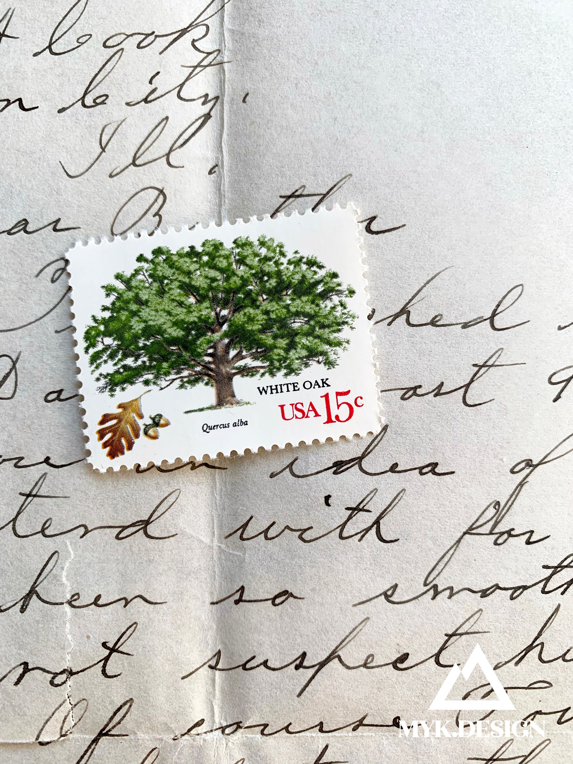 Trees | 1978 | Vintage US Postage Stamps | Face Value 15 Cents | Scott ...