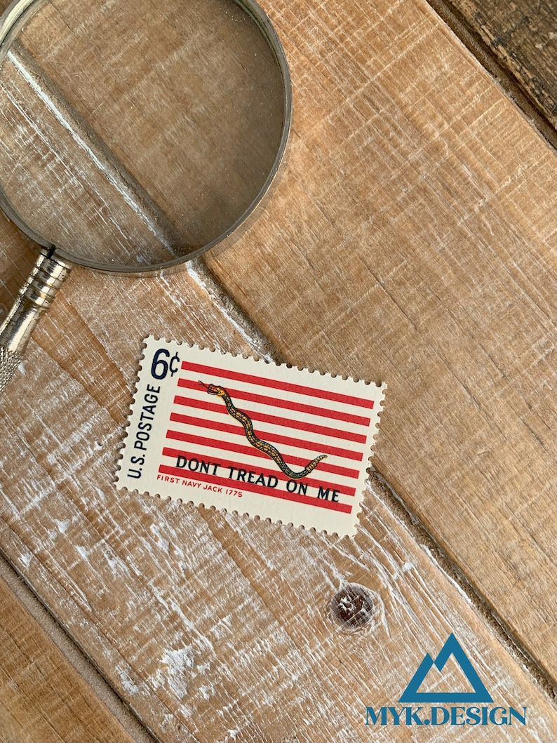 Historic Flags: First Navy Jack Flag, 1775 1968 Vintage US Postage ...